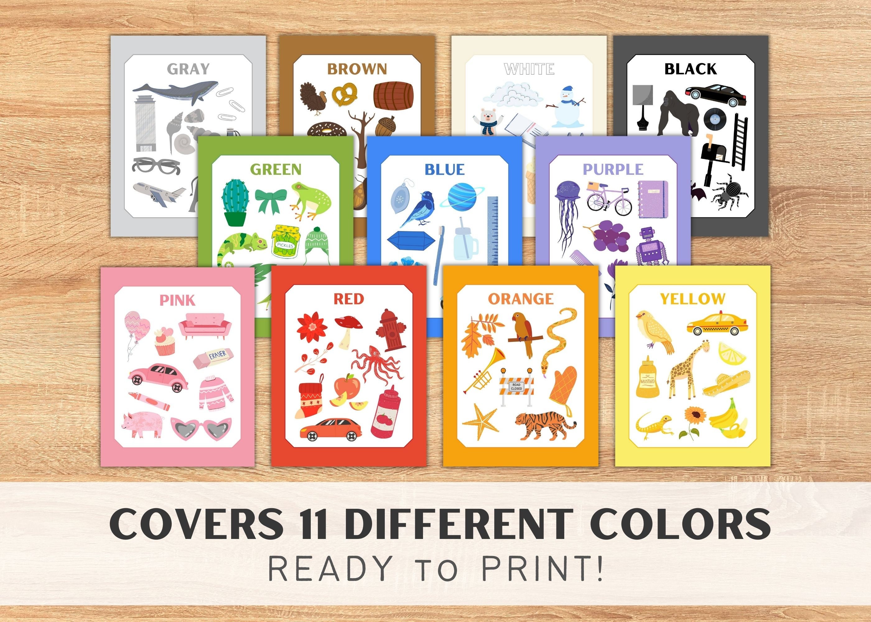 Color Classroom Posters / Preschool Classroom Decor / Learn Colors ...