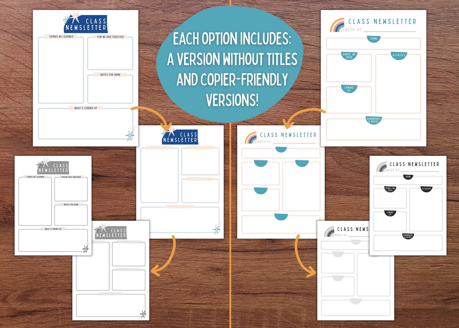 Preschool Teacher Planner / Pre K Academic Planner / Printable - Etsy