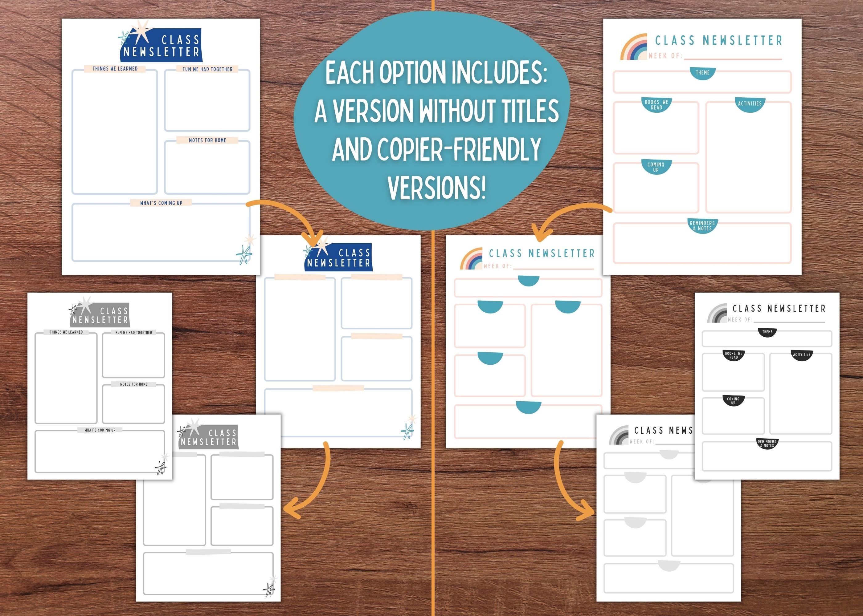 Preschool Teacher Planner / Pre K Academic Planner / Printable - Etsy