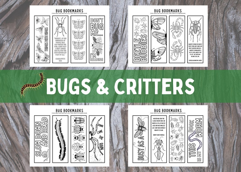 Printable Coloring Bookmarks Bundle / STEM Coloring Pages / Homeschool ...