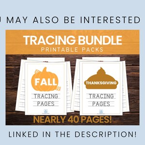 Fall Preschool Flashcards / Printable Autumn Flash Cards - Etsy