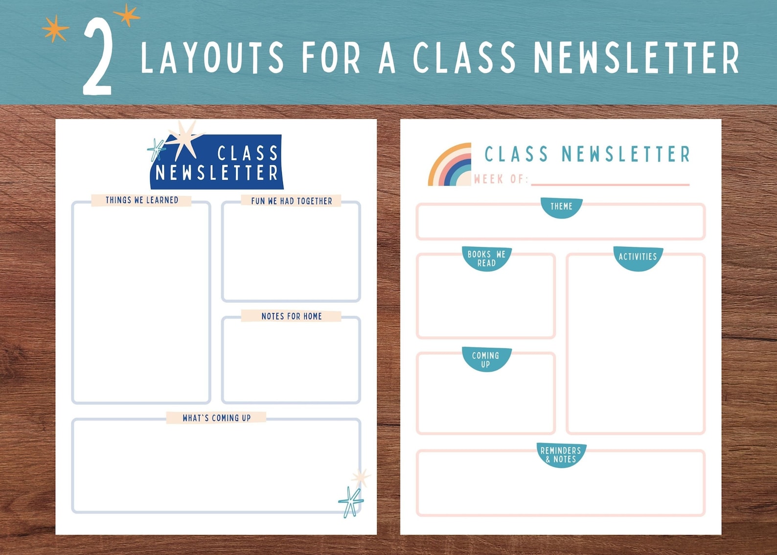 Preschool Teacher Planner Pre K Academic Planner Printable Homeschool ...