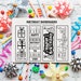 Birthday Coloring Bookmarks Printable for Kids Birthday Party Activity ...