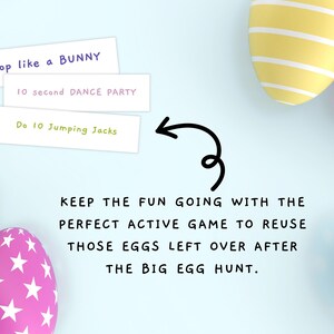 Printable Easter Movement Cards / Spring Gross Motor Activity ...