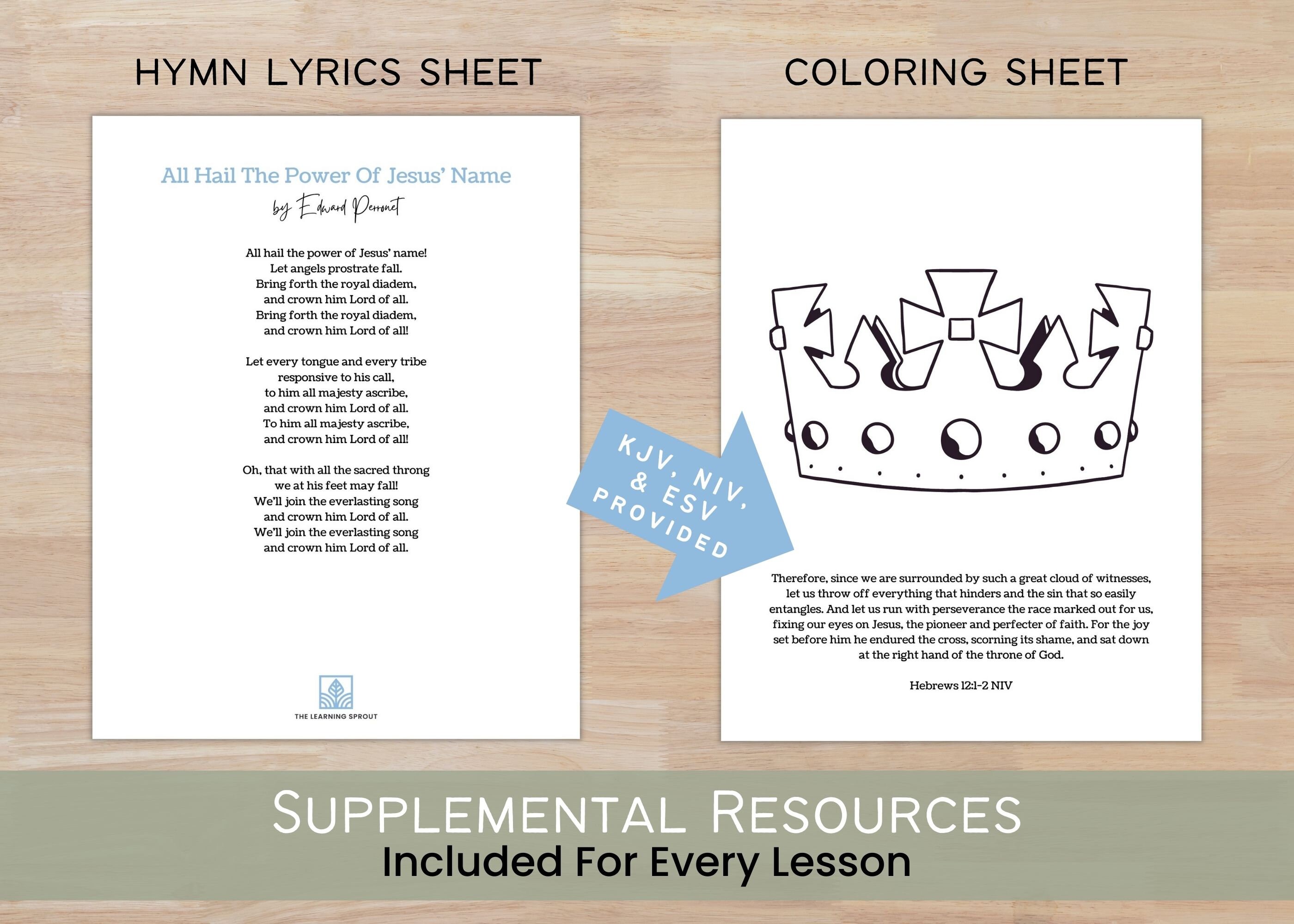 Easter Gospel Unit Study Printable Christian Children's Ministry ...