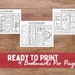 Pi Day Printable Bookmarks / STEM Coloring Pages / Math Bookmark Set - Etsy