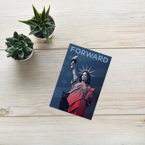 Postcard Forward With Kamala Harris Augmented Reality Greeting Card - Etsy