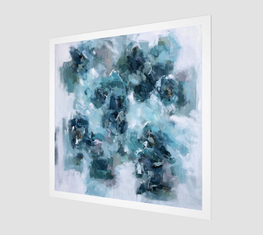 Fine Art Print Abstract on Paper | Floral Art | Abstract Art ...