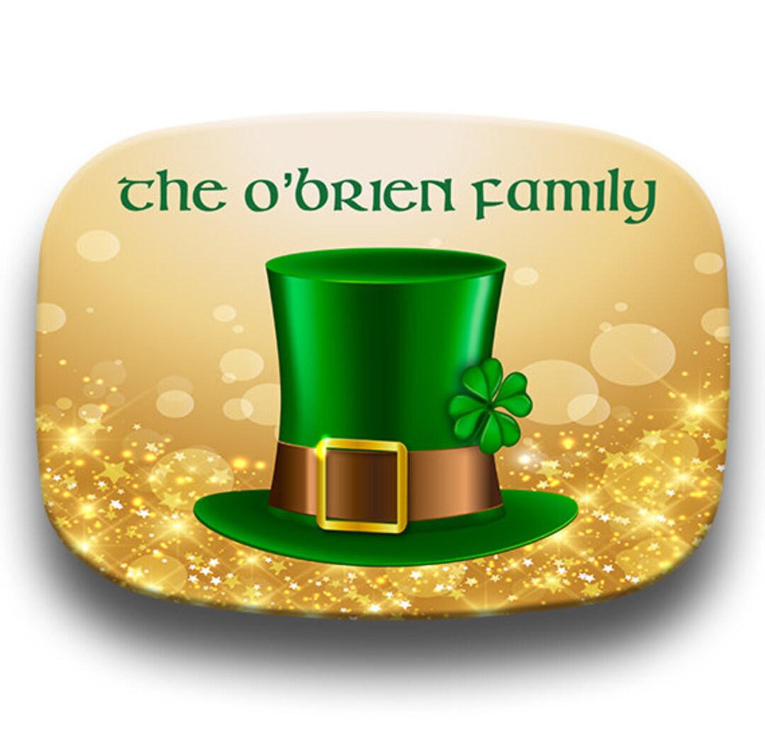 St Patrick's Day Family Melamine Serving Dish, Saint Patricks Day ...