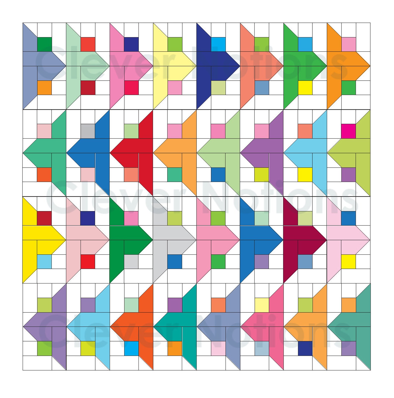 Runway Quilt Pattern PDF Download - Etsy