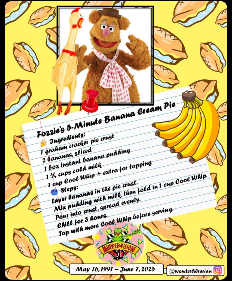 Muppetvision 3D Final Day Handouts - Etsy