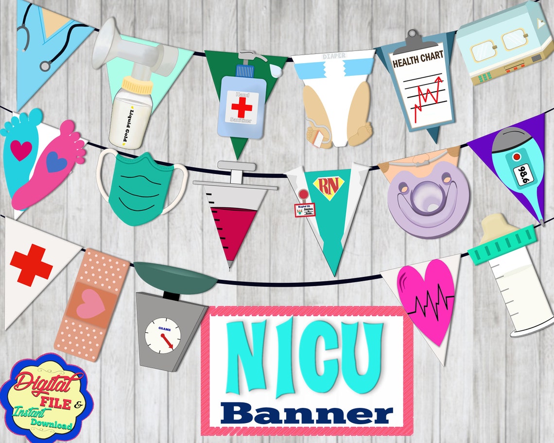 NICU Banner, Doctor, Nurse, NICU Awareness, Healthcare, Thank You ...