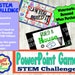 STEM Challenge Powerpoint Game, STEAM Interactive Game, Zoom Virtual ...