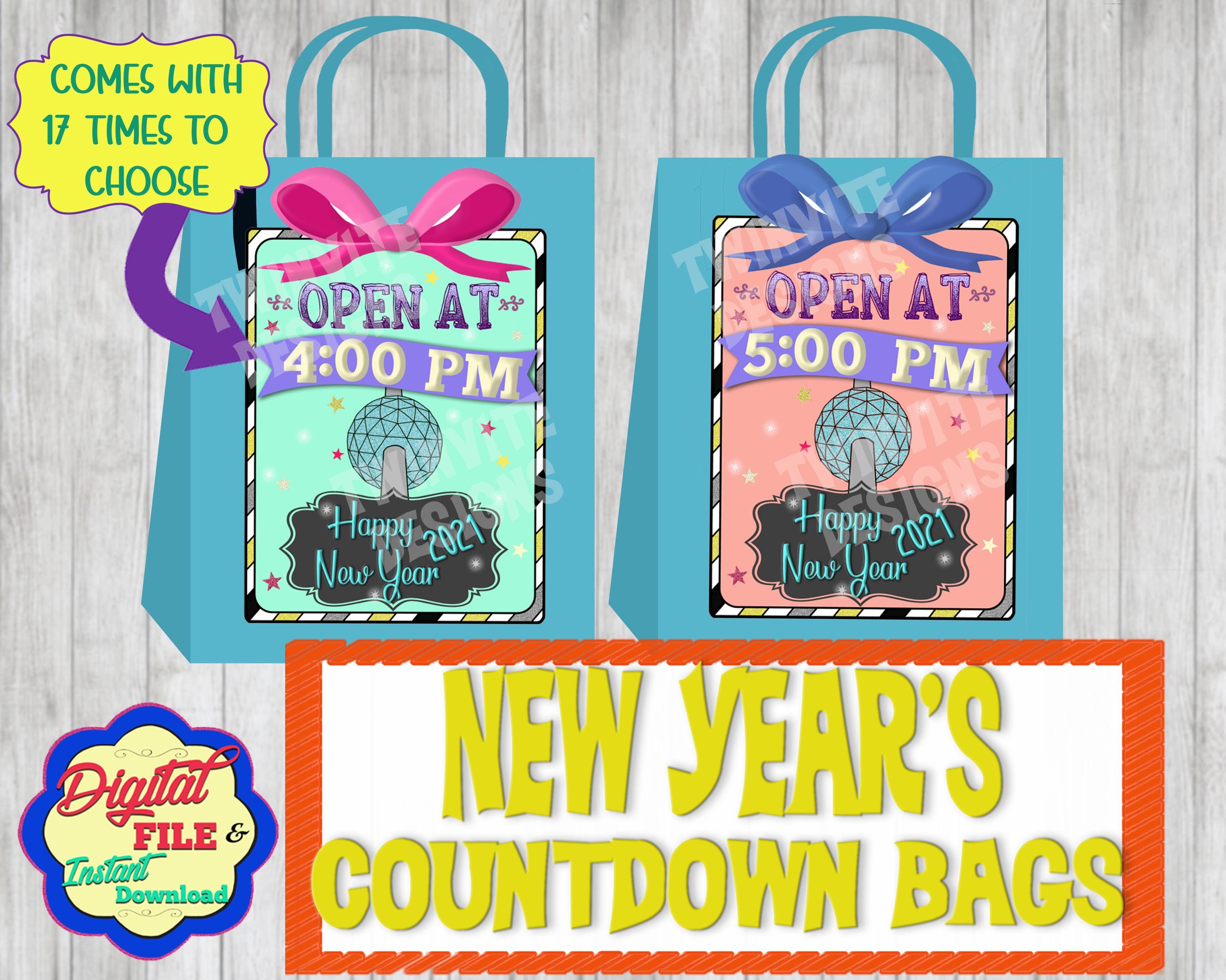 New Years Eve Countdown Ball