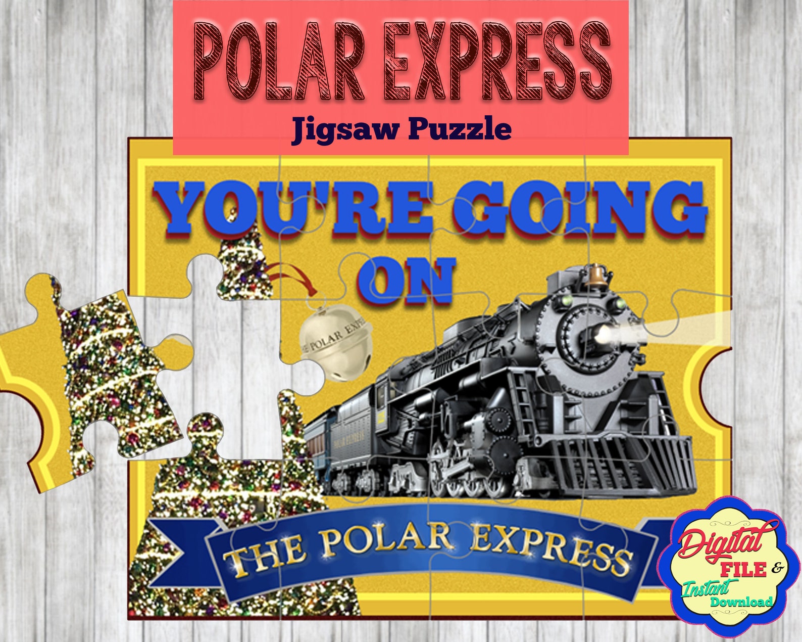Polar Express Jigsaw Puzzle, Reveal, Youre Going on the Polar Express ...