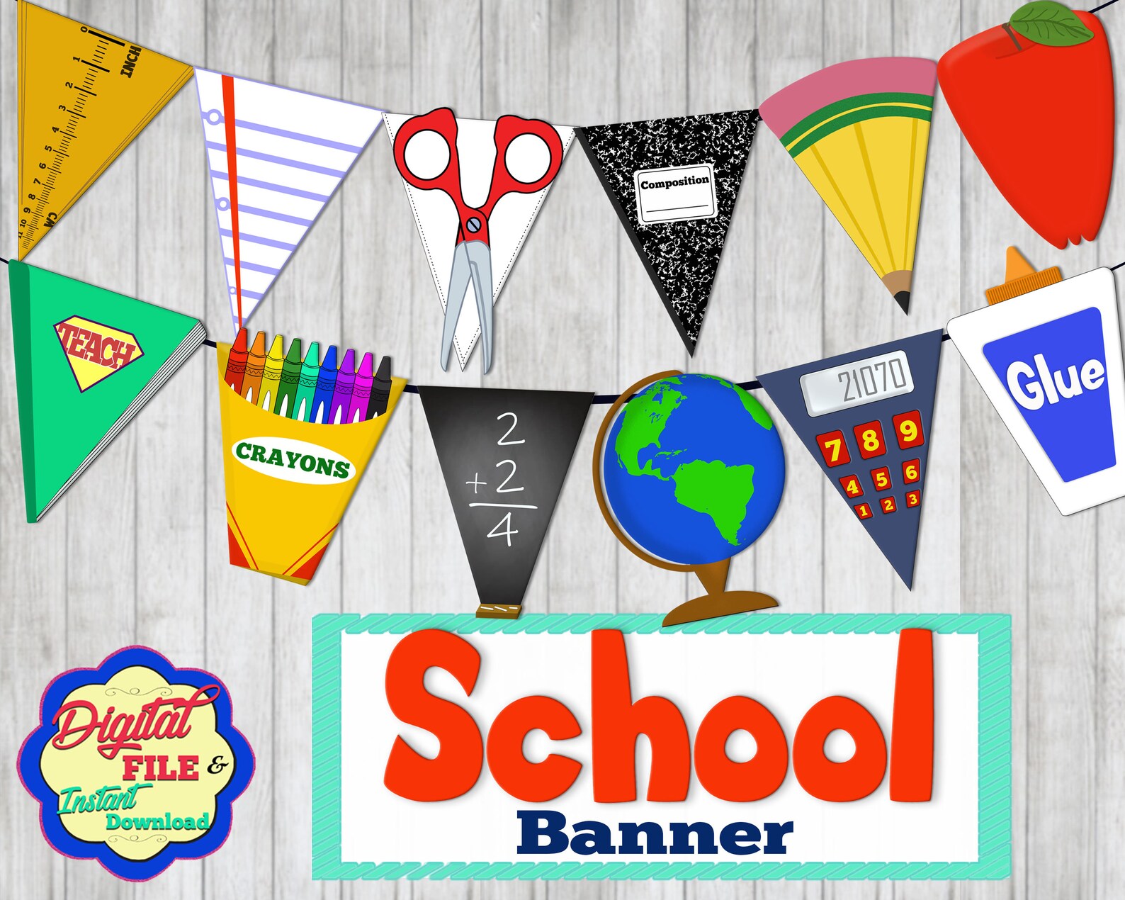 School Banner Teacher Banner Education Appreciation | Etsy