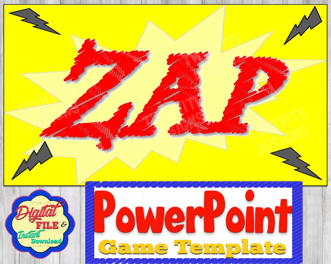 Zap Powerpoint Game Template/ Popular Presentations to Play ...