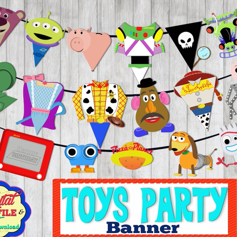 Toy story banner - Etsy México