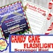 Candy Cane Flashlight Scavenger Hunt, Christmas Activity, Candy Cane ...