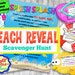 Beach Trip Scavenger Hunt, Vacation Reveal, You’re Going to the Beach ...