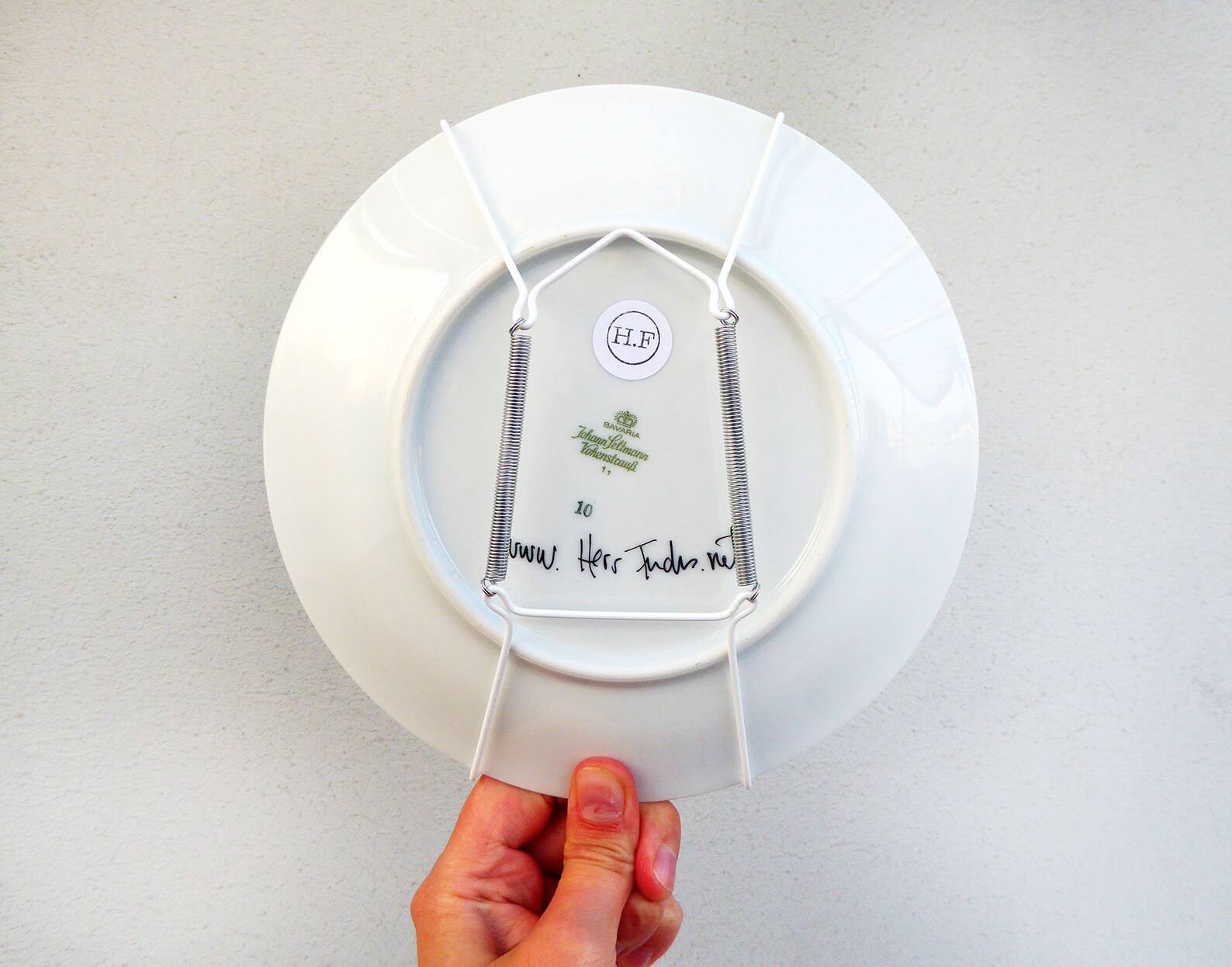 Wall Plate Jetzt 11cm Vintage Deko Plate Wall Deko Gold Edg - Etsy