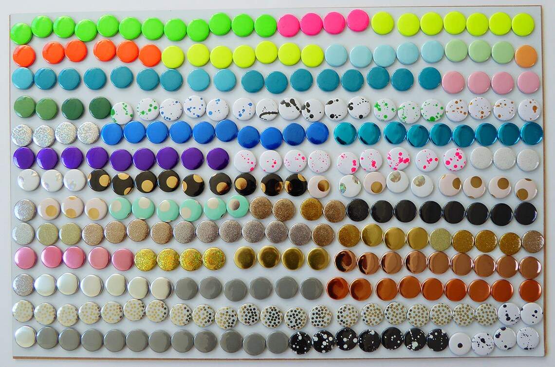 Magnets Neonpink Pink 8 Set Magnet - Etsy