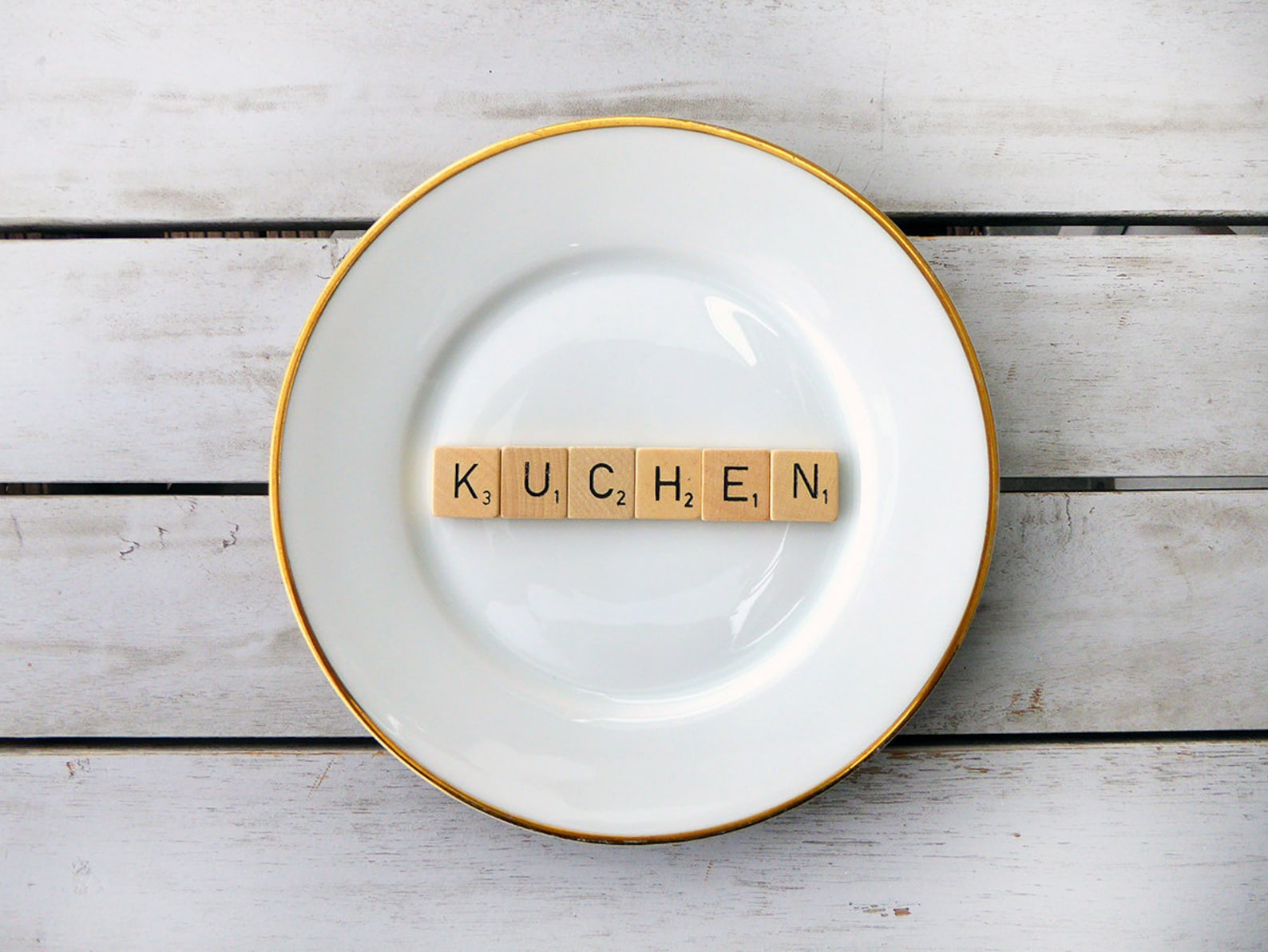 Wall Plate Cake Vintage 19cm Cake Plate of Scrabble Deko Plate - Etsy