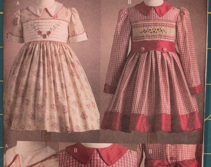 Rare Find - Beautiful Vintage Toddler Heirloom Dress Pattern - Vogue ...
