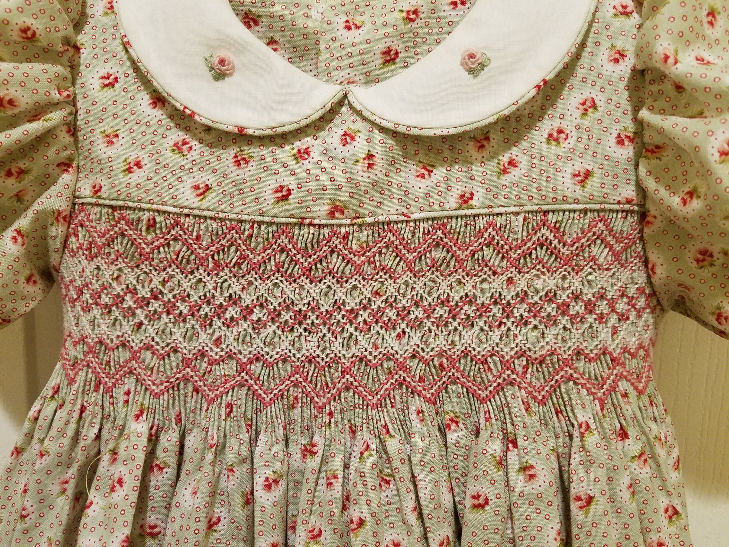 Chloe Smocking Design Plate - Etsy UK