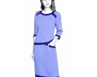 2334 Dress Sewing Pattern PDF S-M-L-XL or Made to Measure | Etsy