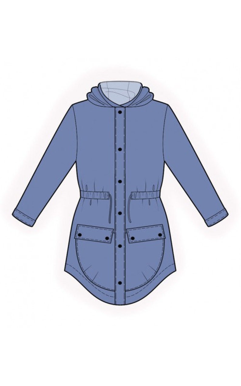 2110 PDF Denim Jacket Sewing Pattern - S-M-L-XL or Made to Measure ...