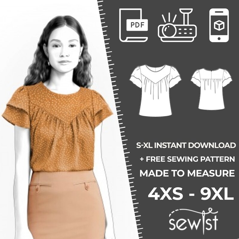 Sewing Pattern Pdf - Etsy