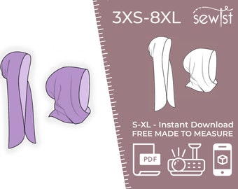 S3007 Skirt S-M-L-XL or Made to Measure Sewing Pattern PDF - Etsy