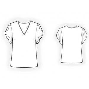 2546 Top Sewing Pattern PDF - S-M-L-XL or Made to Measure Sewing ...