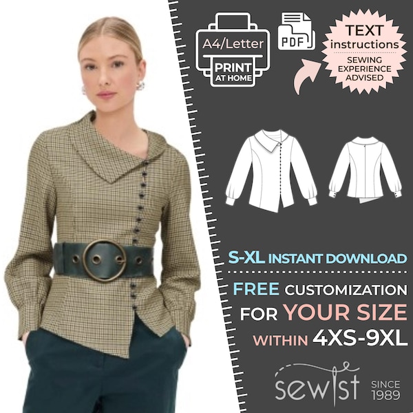 Asymmetrical Collar - Etsy