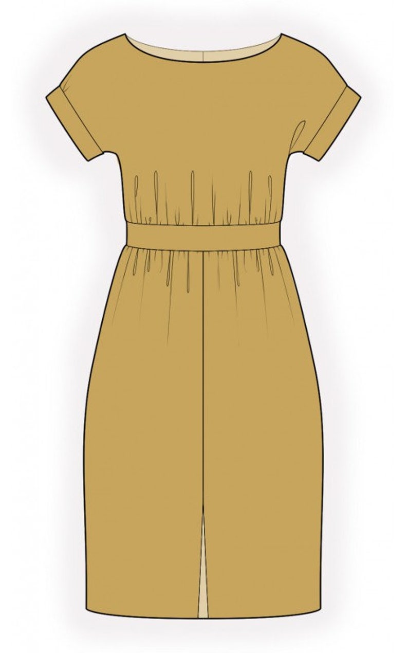 2279 Women's Dress Sewing Pattern PDF - S,M,L,XL / Custom Size ...