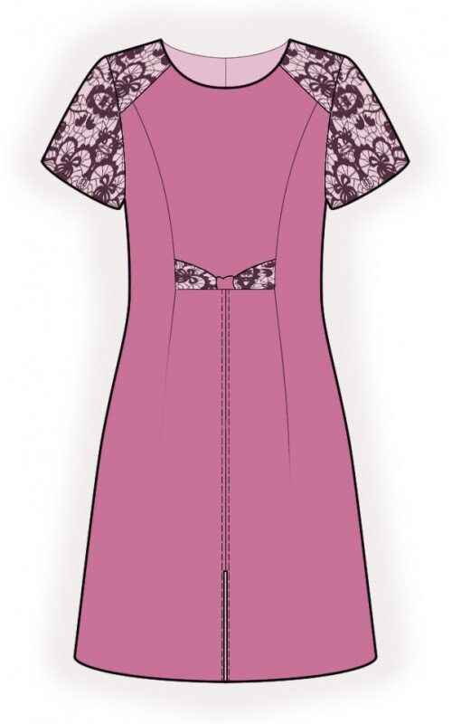 2383 Women's Dress Sewing Pattern PDF - S,M,L,XL / Custom Size ...