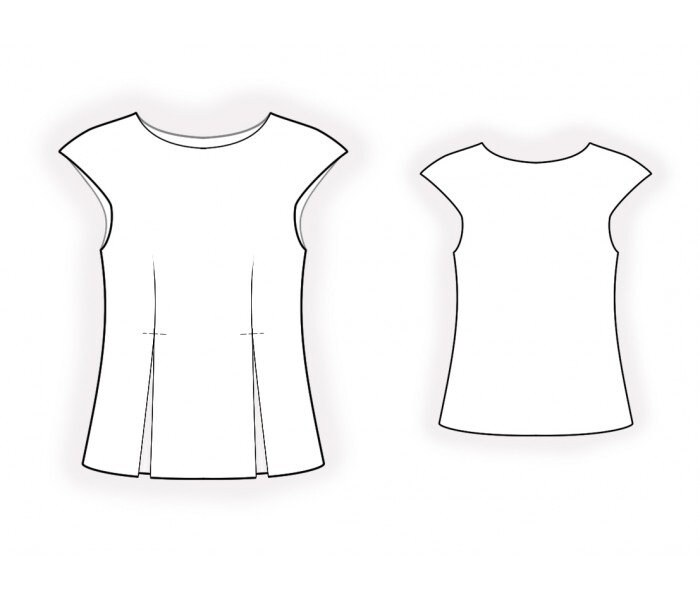 2433 Top Sewing Pattern PDF S-M-L-XL or Made to Measure - Etsy Canada