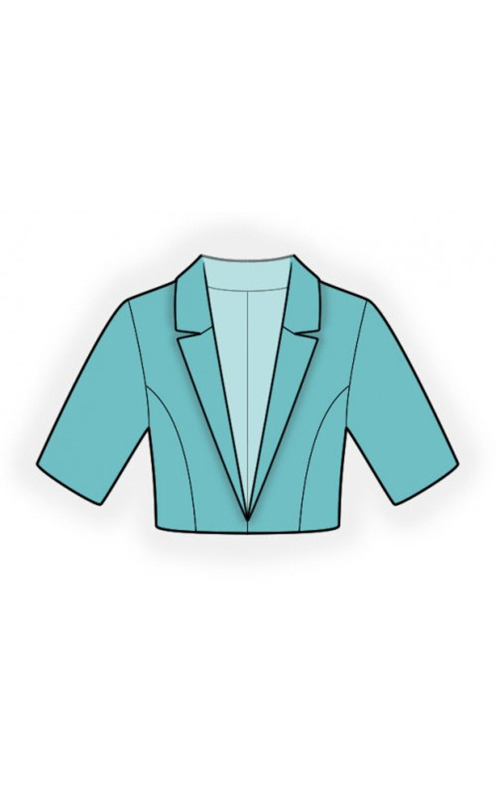 2419 Jacket Sewing Pattern PDF Download S-M-L-XL or Free Made | Etsy