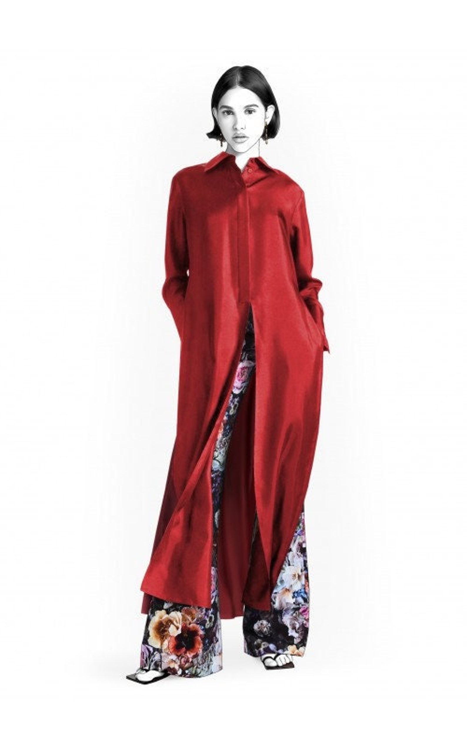 2455 Tunic Shirt Sewing Pattern PDF S-M-L-XL or Made to - Etsy