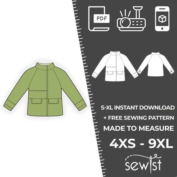 Military Jacket Pattern - Etsy