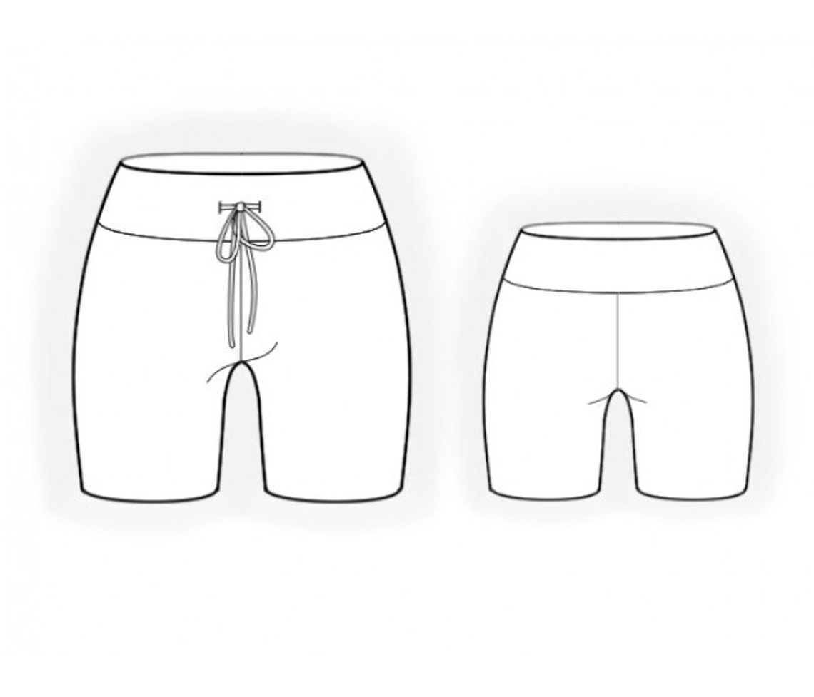 2048 Sport Shorts Sewing Pattern PDF S-M-L-XL or Made to | Etsy