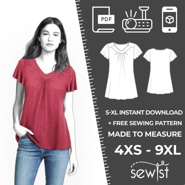 Sewing Pattern Pdf - Etsy