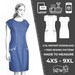 2334 Dress Sewing Pattern PDF S-M-L-XL or Made to Measure Sewing ...