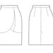 S3018 Skirt S-M-L-XL or Made to Measure Sewing Pattern PDF - Etsy