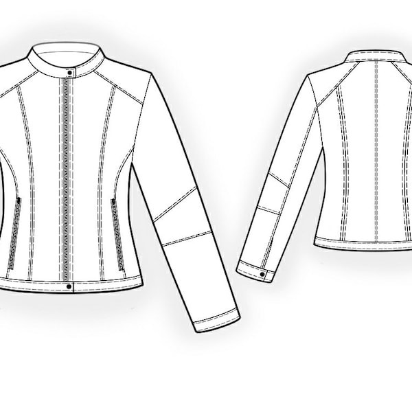 Leather Jacket Patterns - Etsy