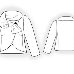 4169 PDF Jacket Sewing Pattern - S-M-L-XL or Made to Measure Sewing ...