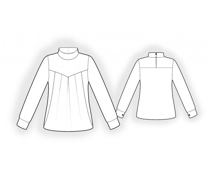 2040 Top Sewing Pattern PDF S-M-L-XL or Made to Measure - Etsy UK