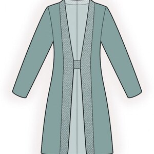 2469 Jacket Sewing Pattern PDF Download, S-M-L-XL or Free Made to ...