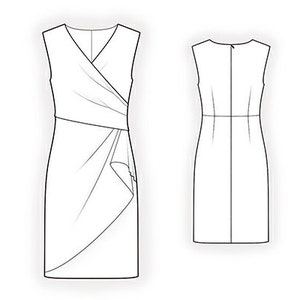 4294 Women's Dress Sewing Pattern PDF S,M,L,XL / Custom Size Wedding ...